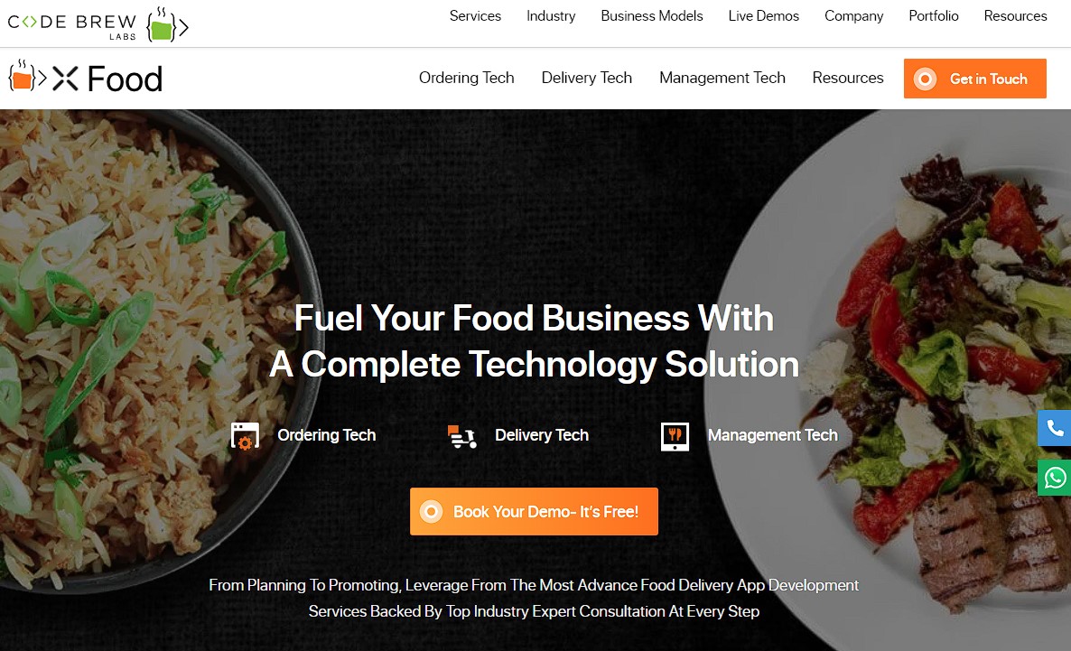 Top 10 Food Delivery App Development Companies in 2024